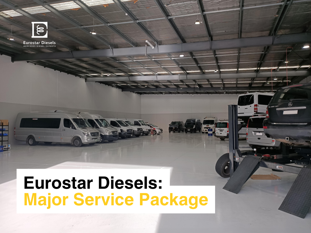 Major Service Package for Your Mercedes Diesel Vehicle